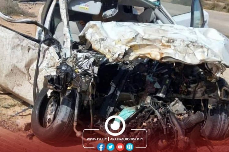 خلال 5 سنوات حوادث المرور تودي بحياة أكثر من 9 آلاف شخص في ليبي